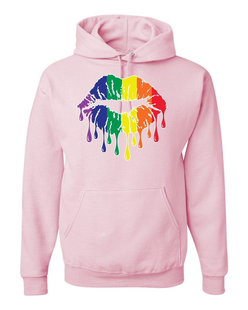 Wild Bobby Rainbow Lgbtq Gay Pride Dripping Lips Lgbt Pride Unisex