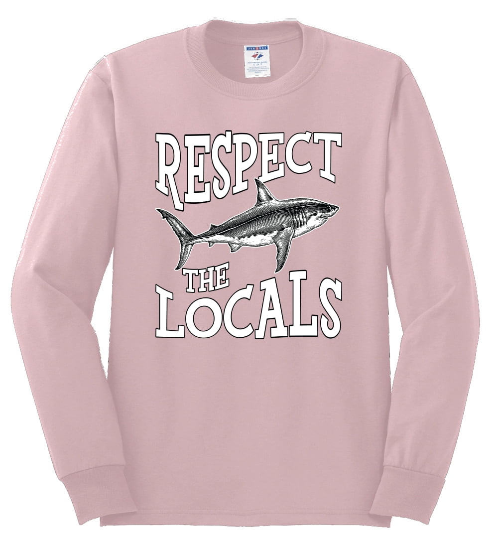 Wild Bobby Respect The Locals Save Our Oceans Shark Animal Lover Men ...