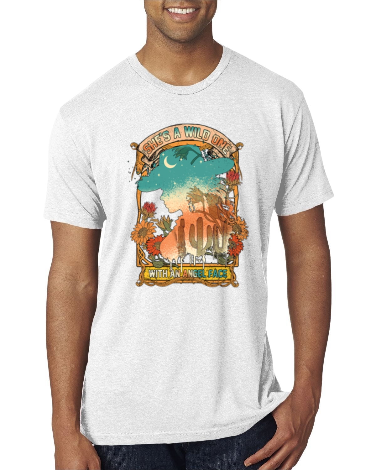 Wild Bobby She's A Wild One Country Angel Face Sunset Cowgirl Pop ...