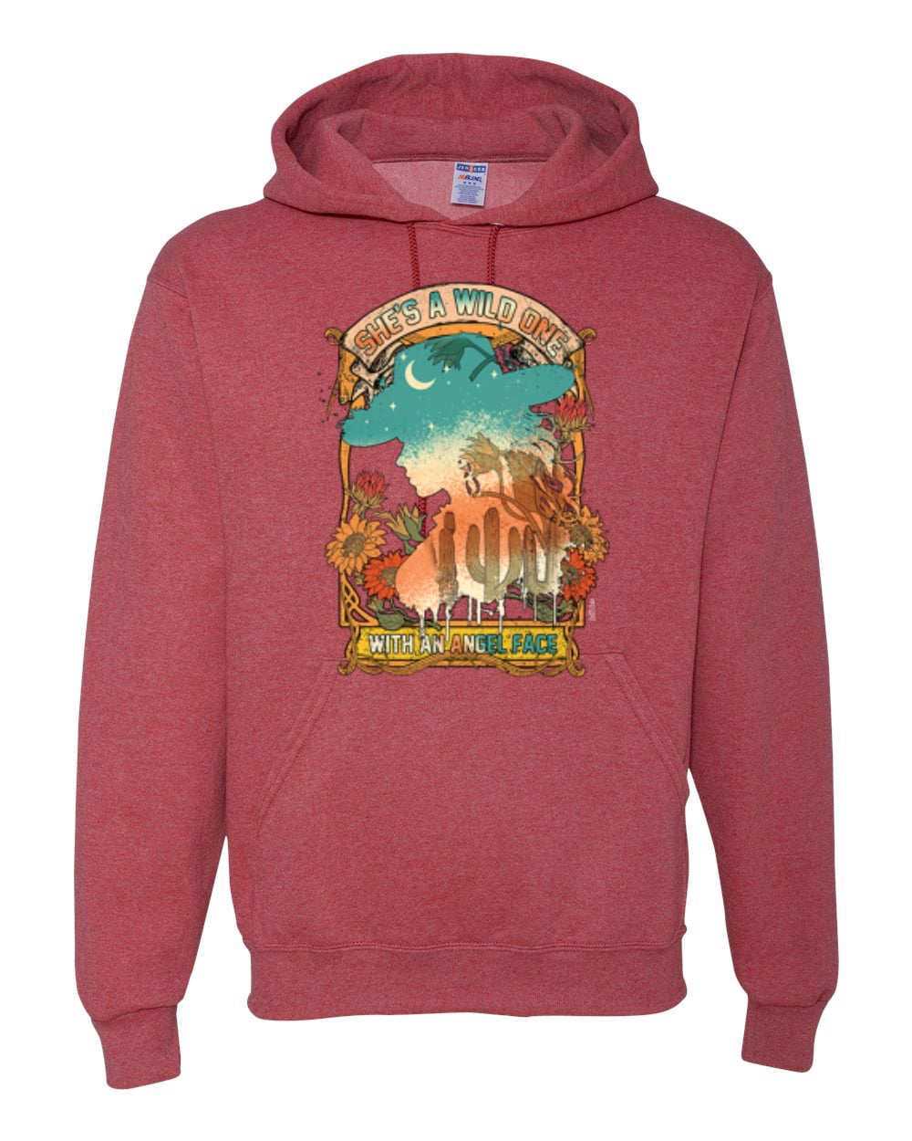 Wild Bobby She's A Wild One Country Angel Face Sunset Cowgirl Pop ...