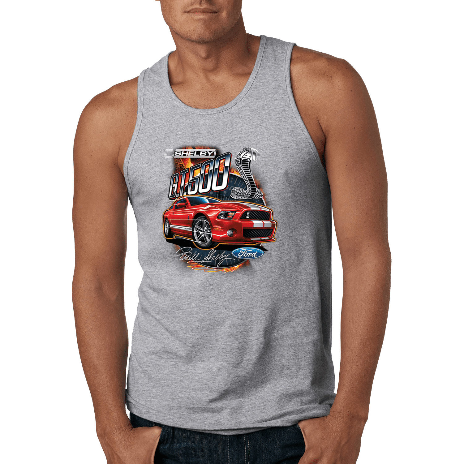 Wild Bobby, Shelby G.T. 500 Cobra Red Speedster Ford Motors Classic ...