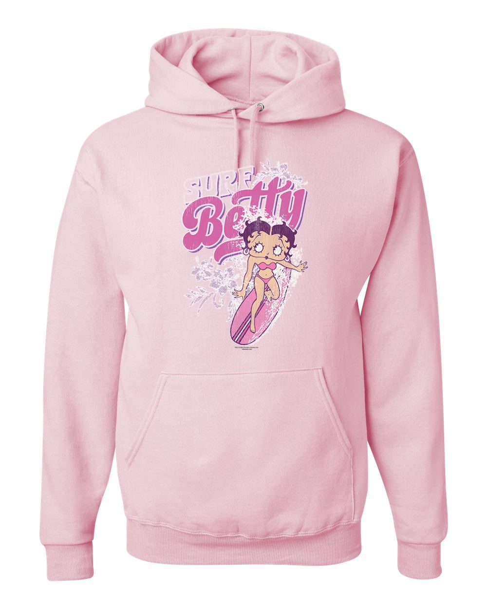 Wild Bobby, Shore Surfer Betty Boop Betty Boop Unisex Hoodie Sweatshirt ...