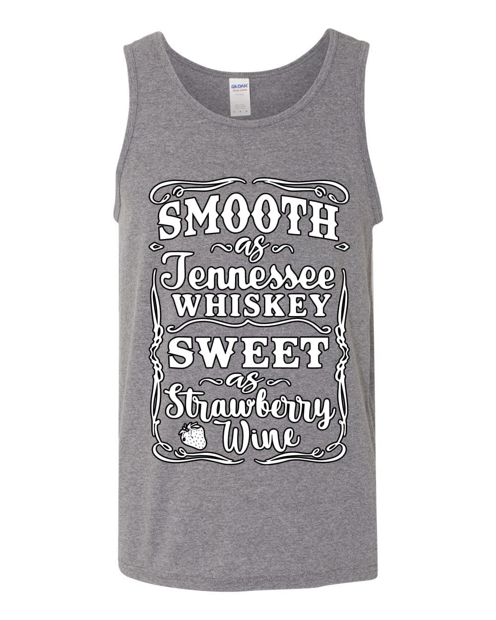 Wild Bobby Smooth As Tennessee Whiskey Men Tank Top - Walmart.com