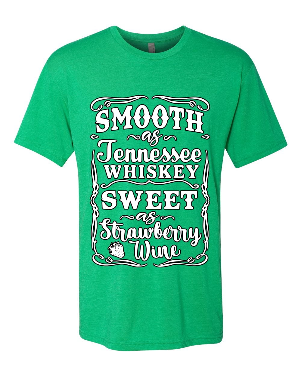 Wild Bobby Smooth As Tennessee Whiskey Men Premium Tri Blend Tee ...