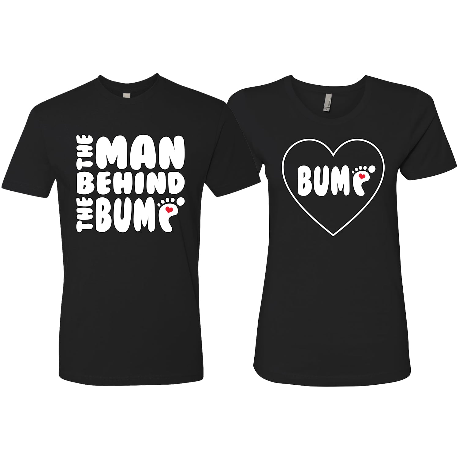 Wild Bobby, The Man Behind Shirt His and Hers Matching Couples T-Shirt ...