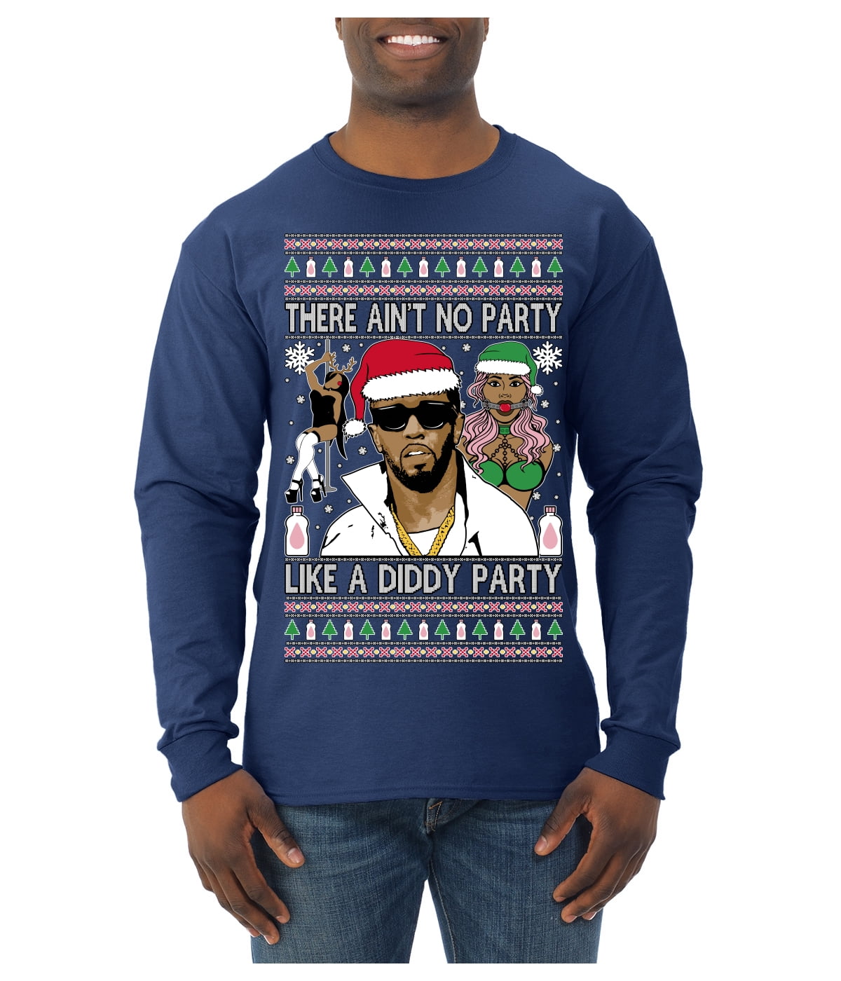 Wild Bobby There Ain't No Party Like a Diddy Party Viral Music Meme Men ...