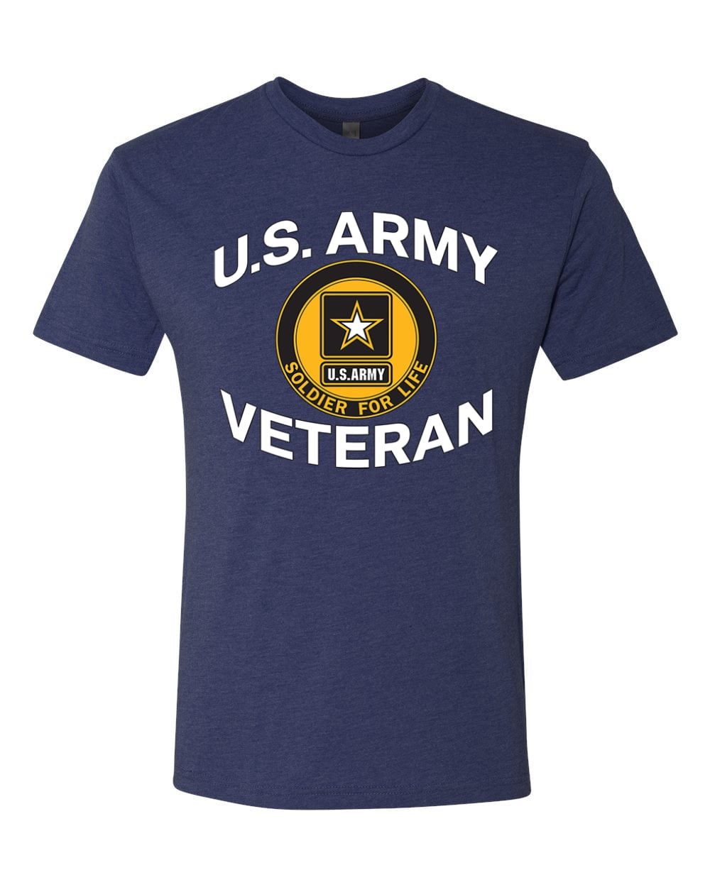 Wild Bobby U.S. Army Veteran Men Premium Tri Blend Tee - Walmart.com