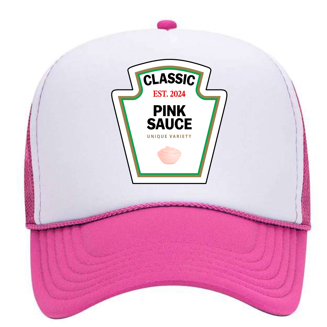 Wild Bobby Viral Pink Sauce Dragonfruit Funny Meme Condiment Cap DIY ...