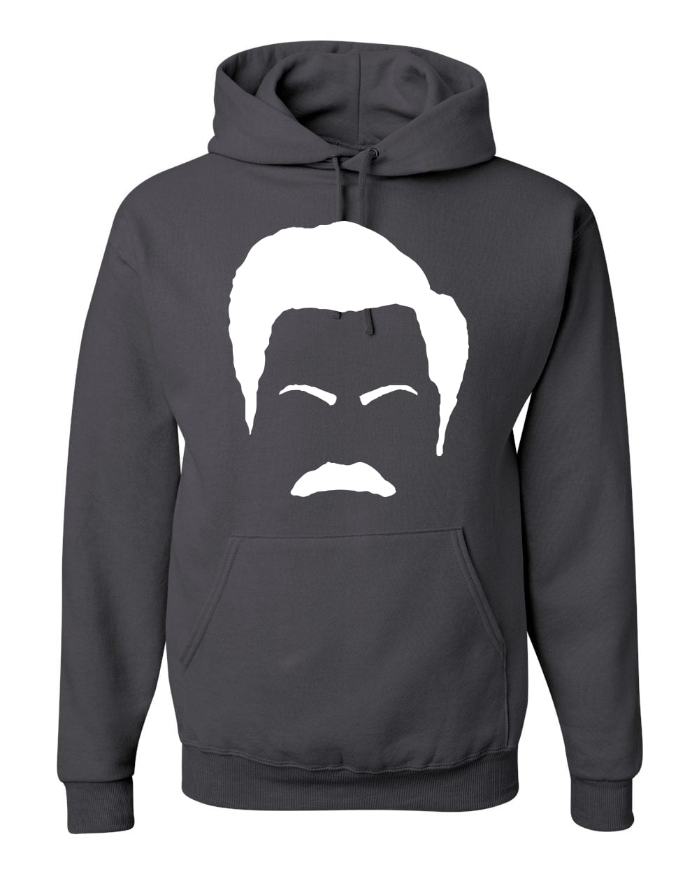 Wild Bobby, White Parks and Rec Fans Ron Swanson Mustache Face ...