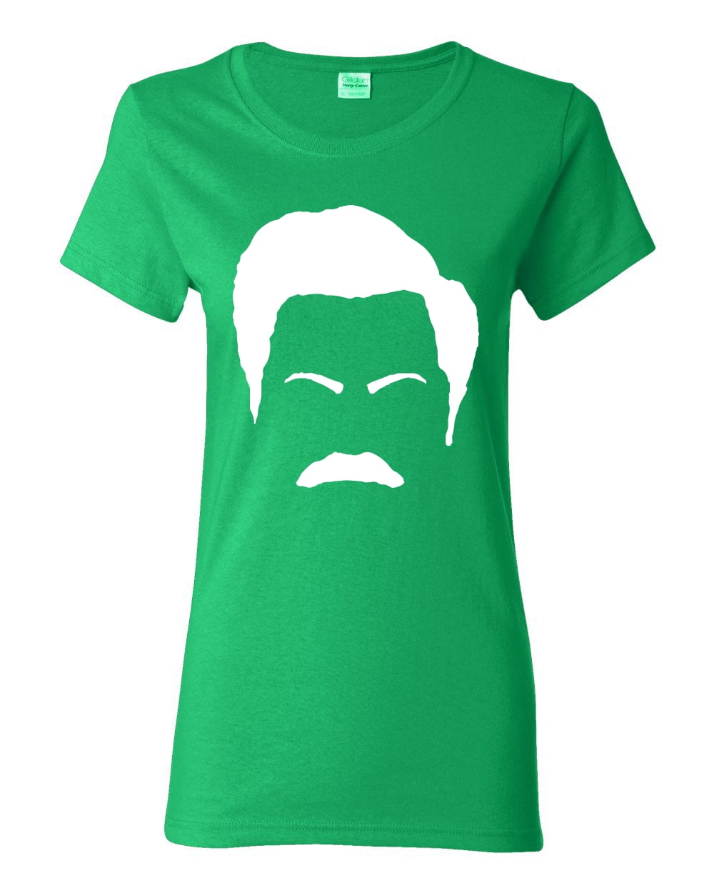 Wild Bobby, White Parks and Rec Fans Ron Swanson Mustache Face ...