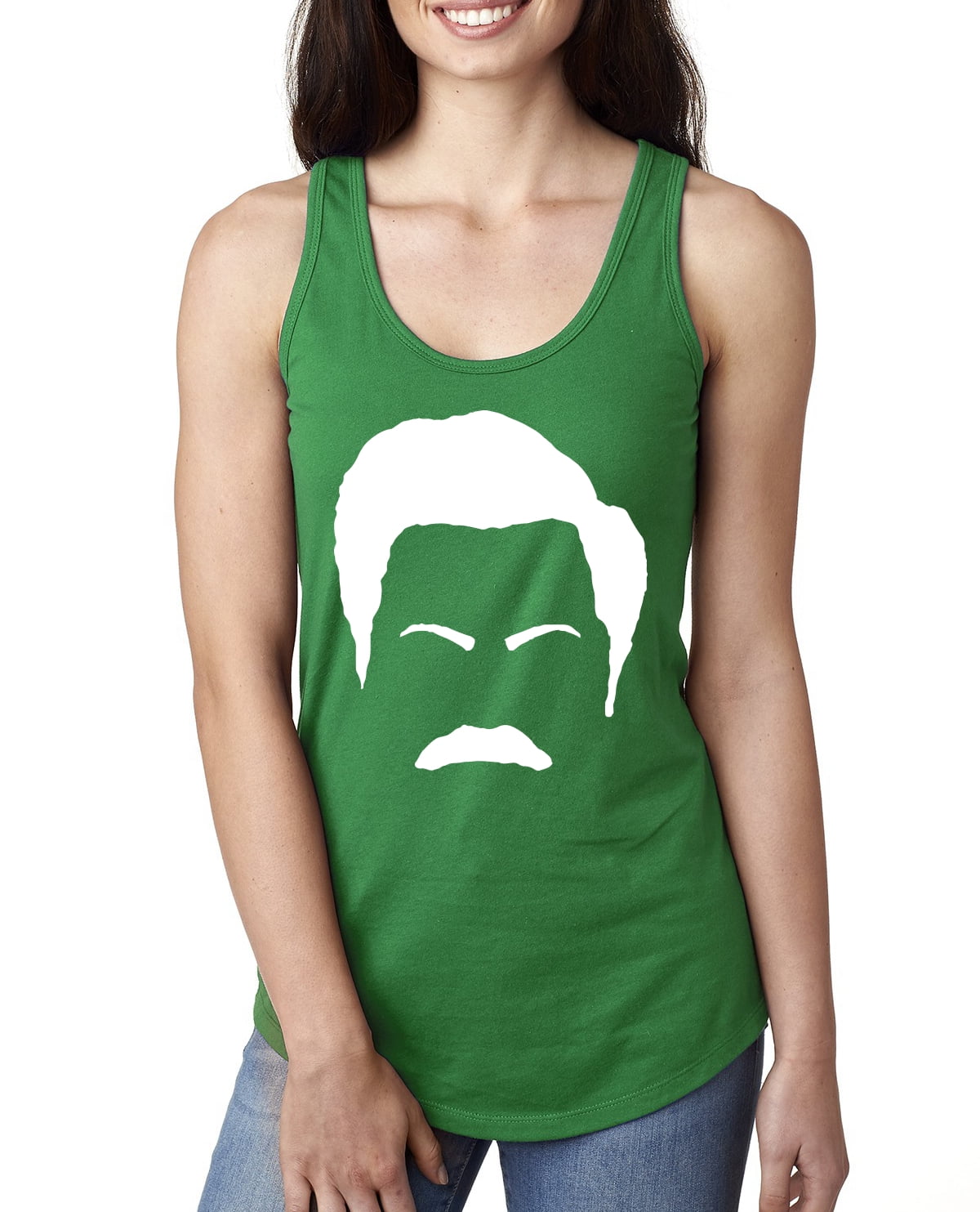 Wild Bobby, White Parks and Rec Fans Ron Swanson Mustache Face ...
