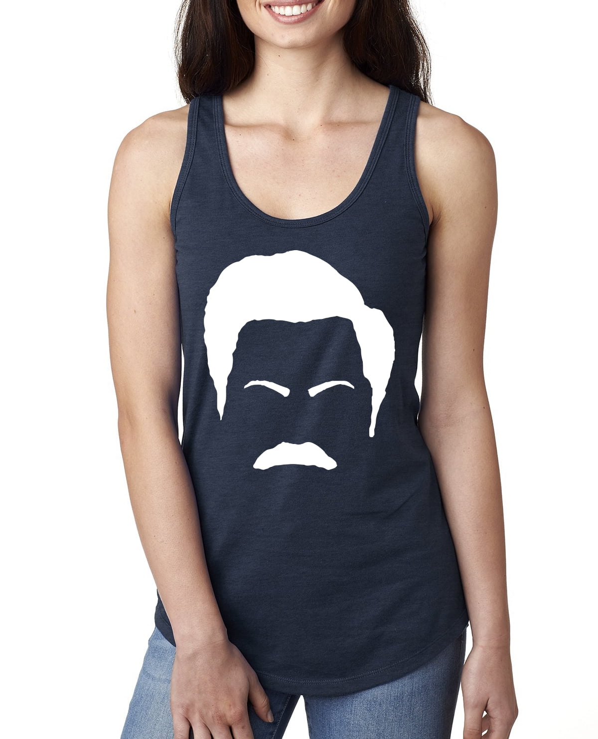 Wild Bobby, White Parks and Rec Fans Ron Swanson Mustache Face ...