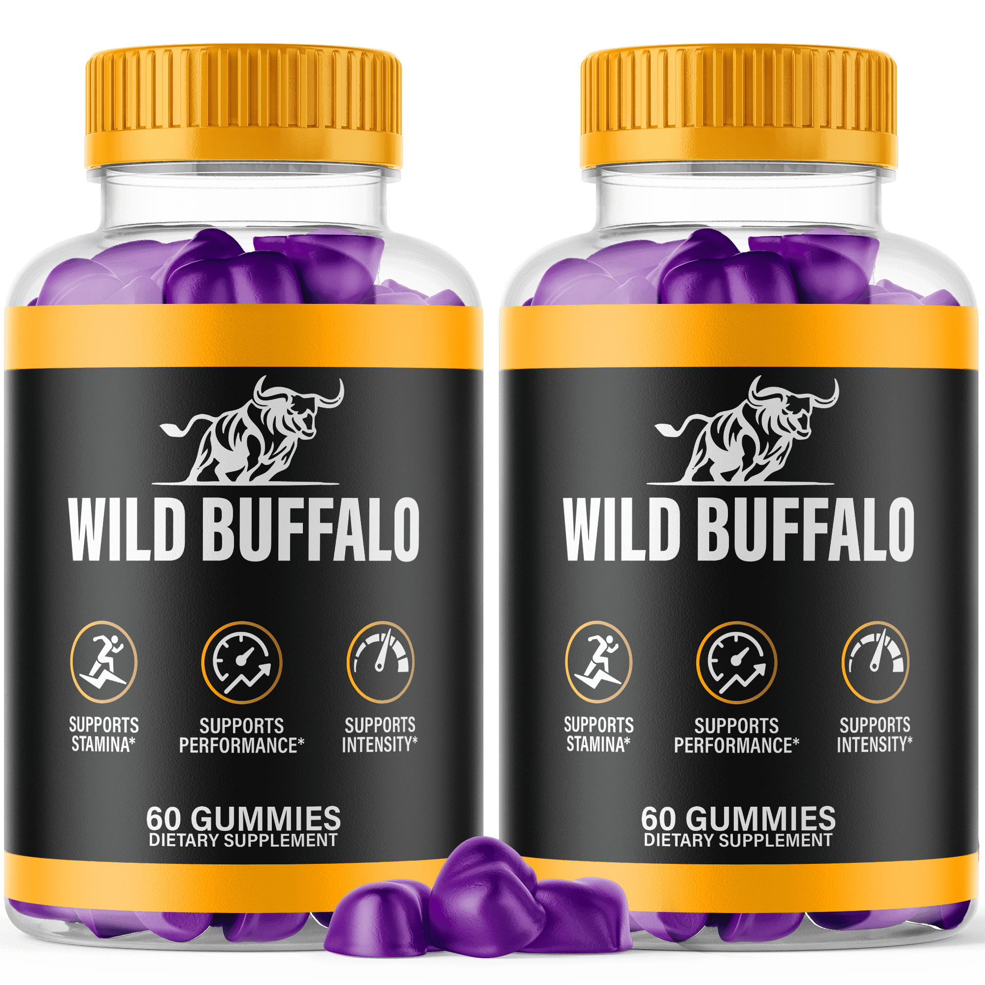 Wild Buffalo Gummies Advanced Formula All Natural Vitamin Supplement ...