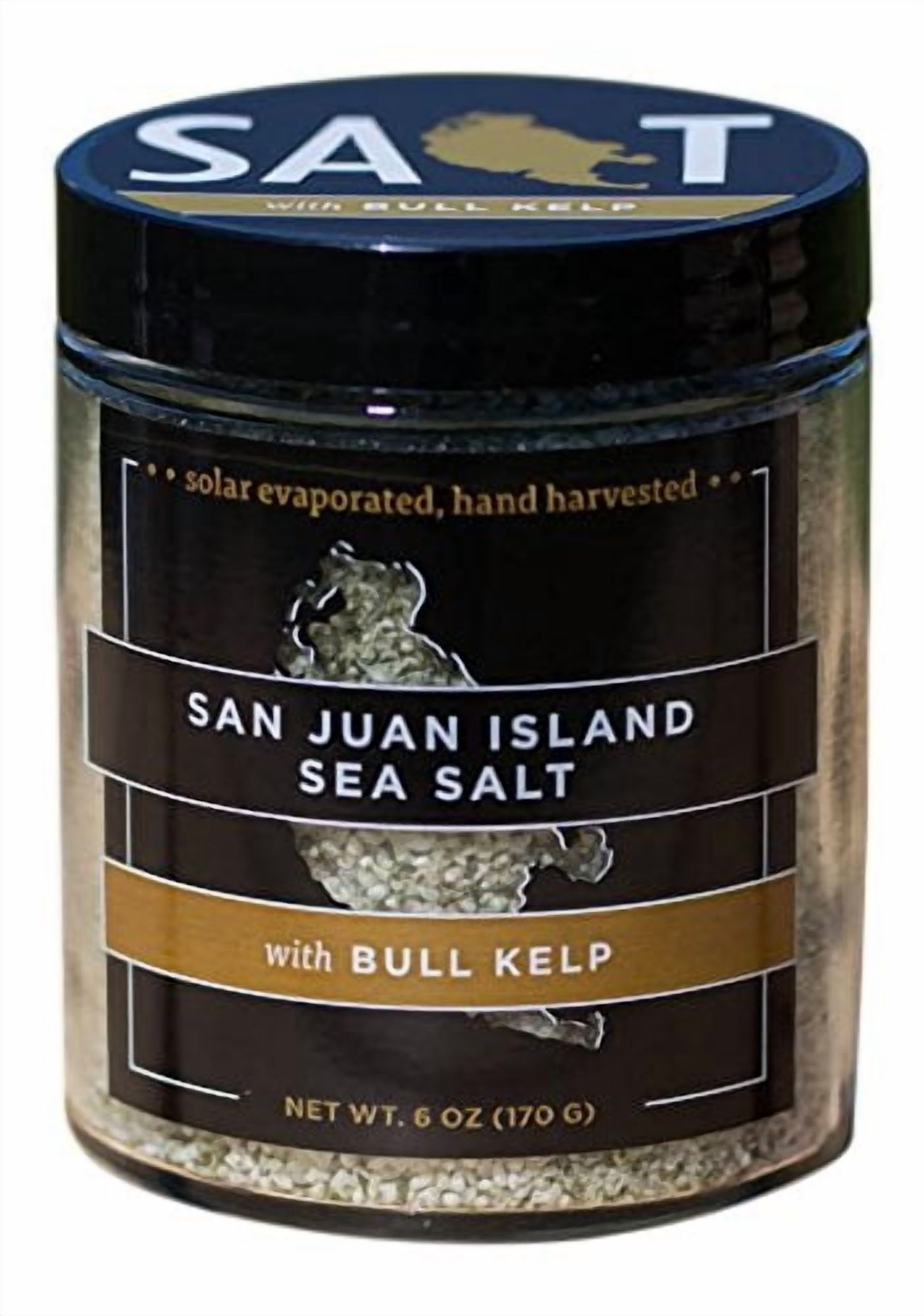 Wild Bull Kelp San Juan Island Sea Salt (5.25 oz Jar) - Walmart.com