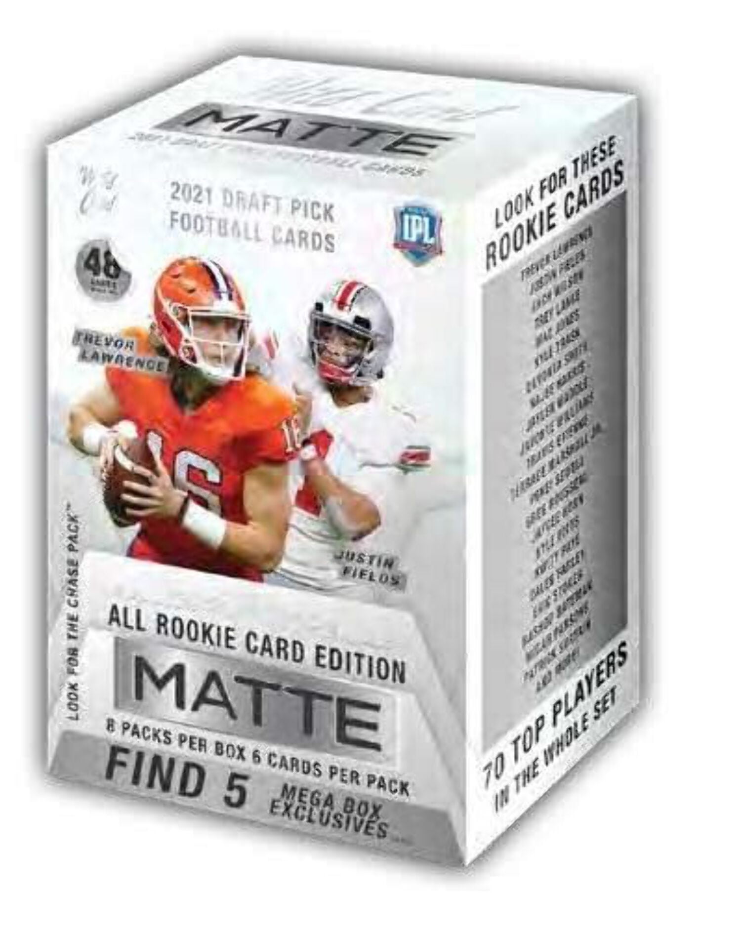 Wild Card Football 2021 Wild Card Matte Football Mega Box - White ...