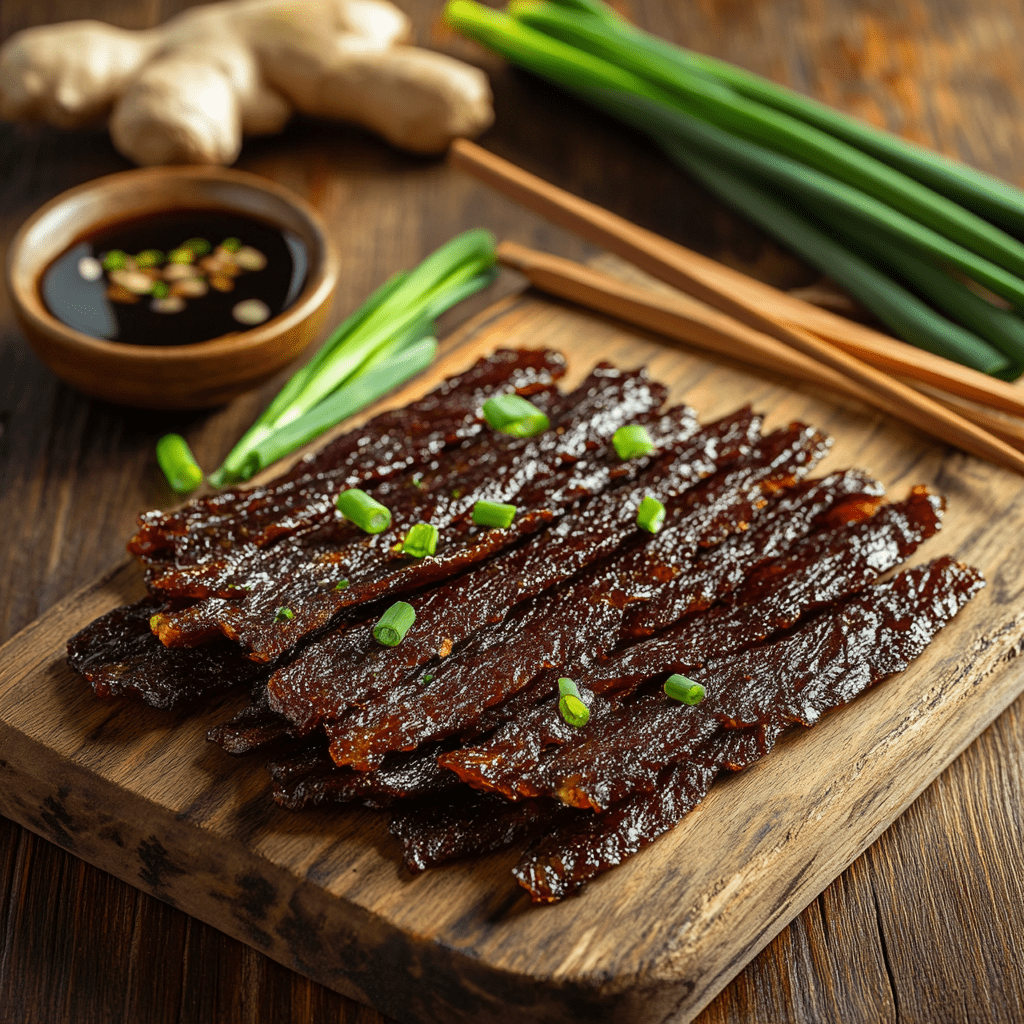 Jet Set Sam Gourmet Foods Smoked Salmon Jerky, Teriyaki Flavor, 4 oz x ...