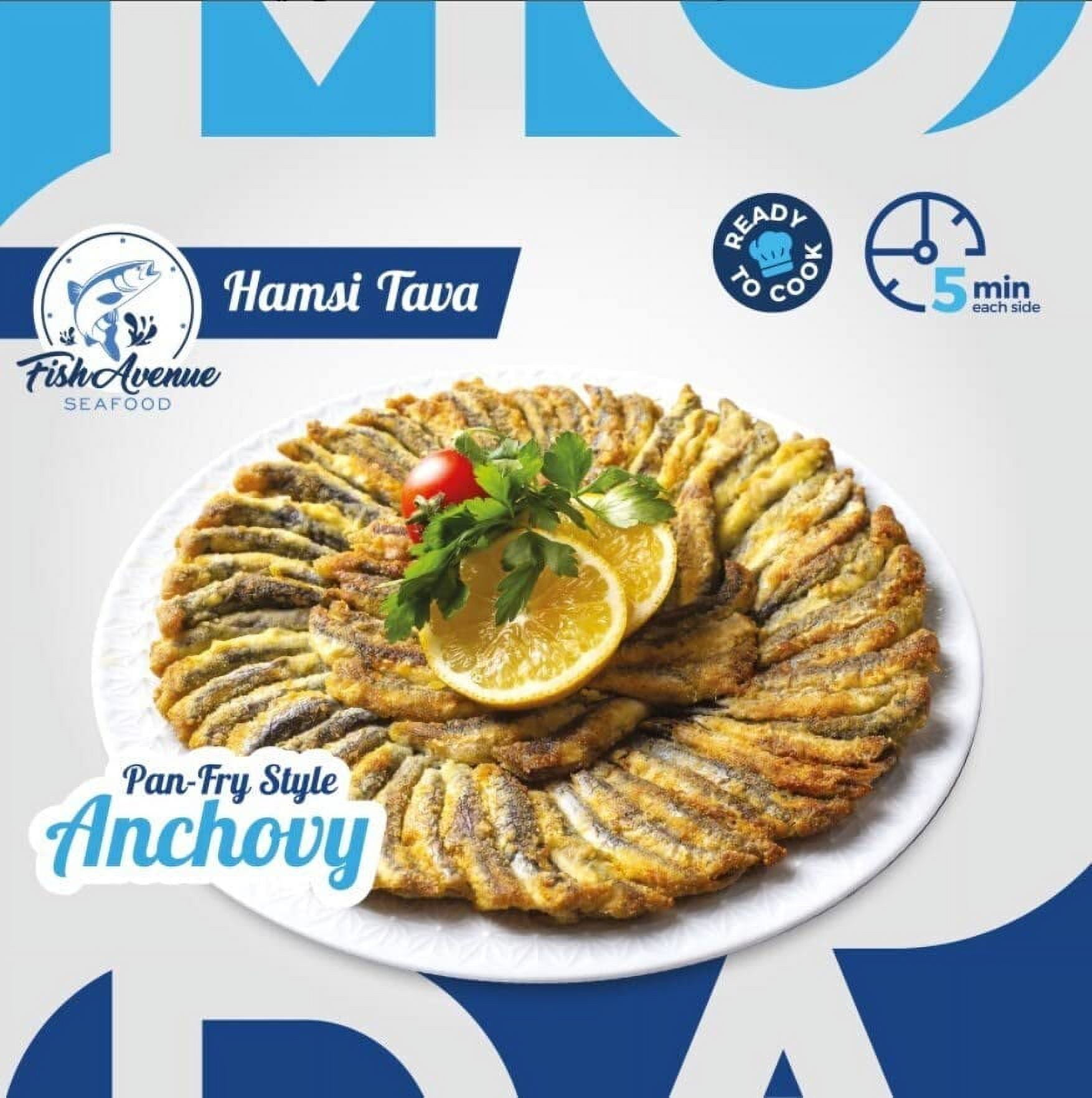 Wild Caught Pan-Fry Style Anchovy 420 KKS1 gr (Hamsi Tava) Product of ...