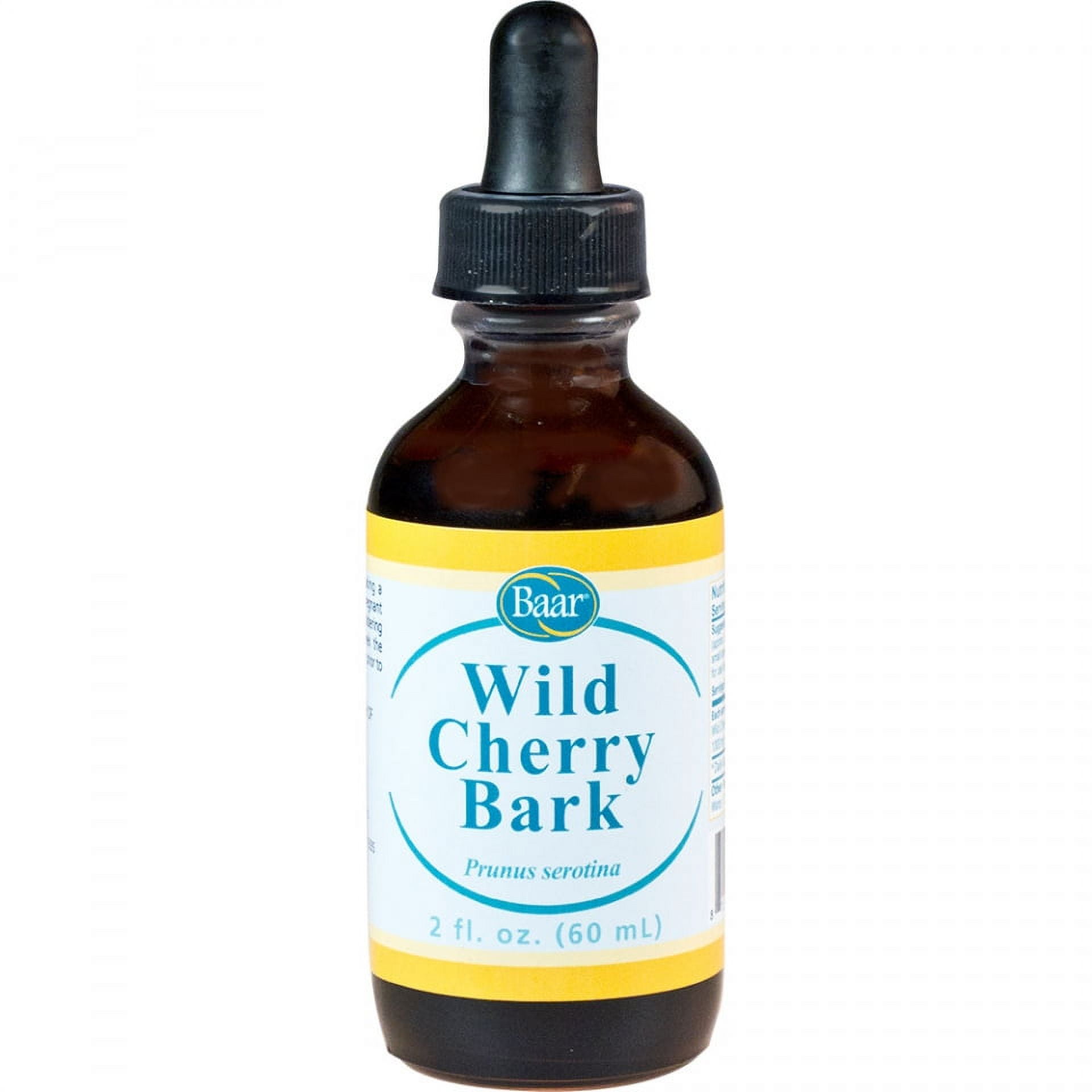 Wild Cherry Bark, Fluid Extract, 2 oz dropper bottle - Walmart.com