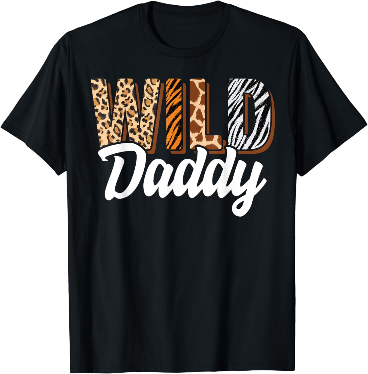 Wild Daddy Zoo Born Two be Wild B-day Safari Jungle Animal T-Shirt ...