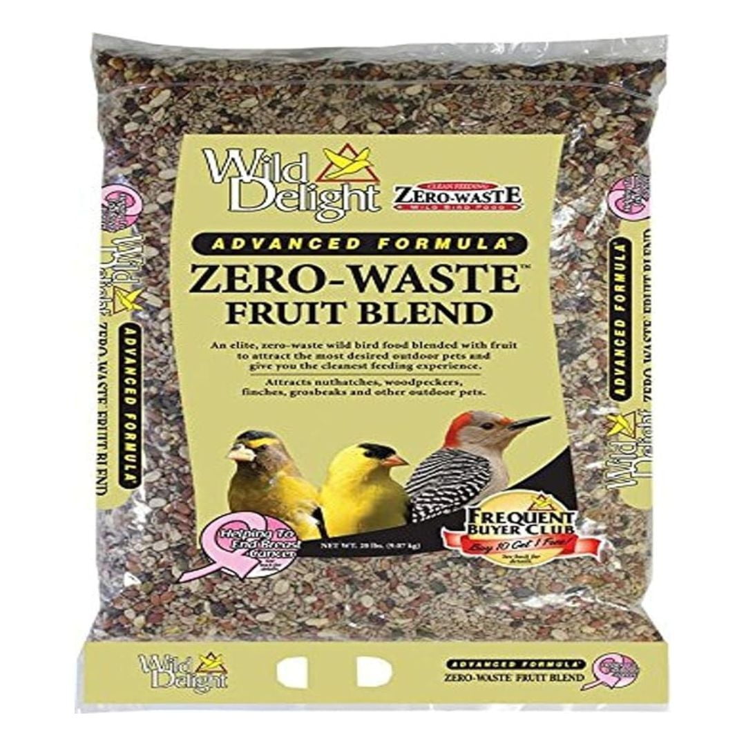 Wild Delight Zero-Waste Fruit Blend Advanced Formula Bird Food (20 Lb ...