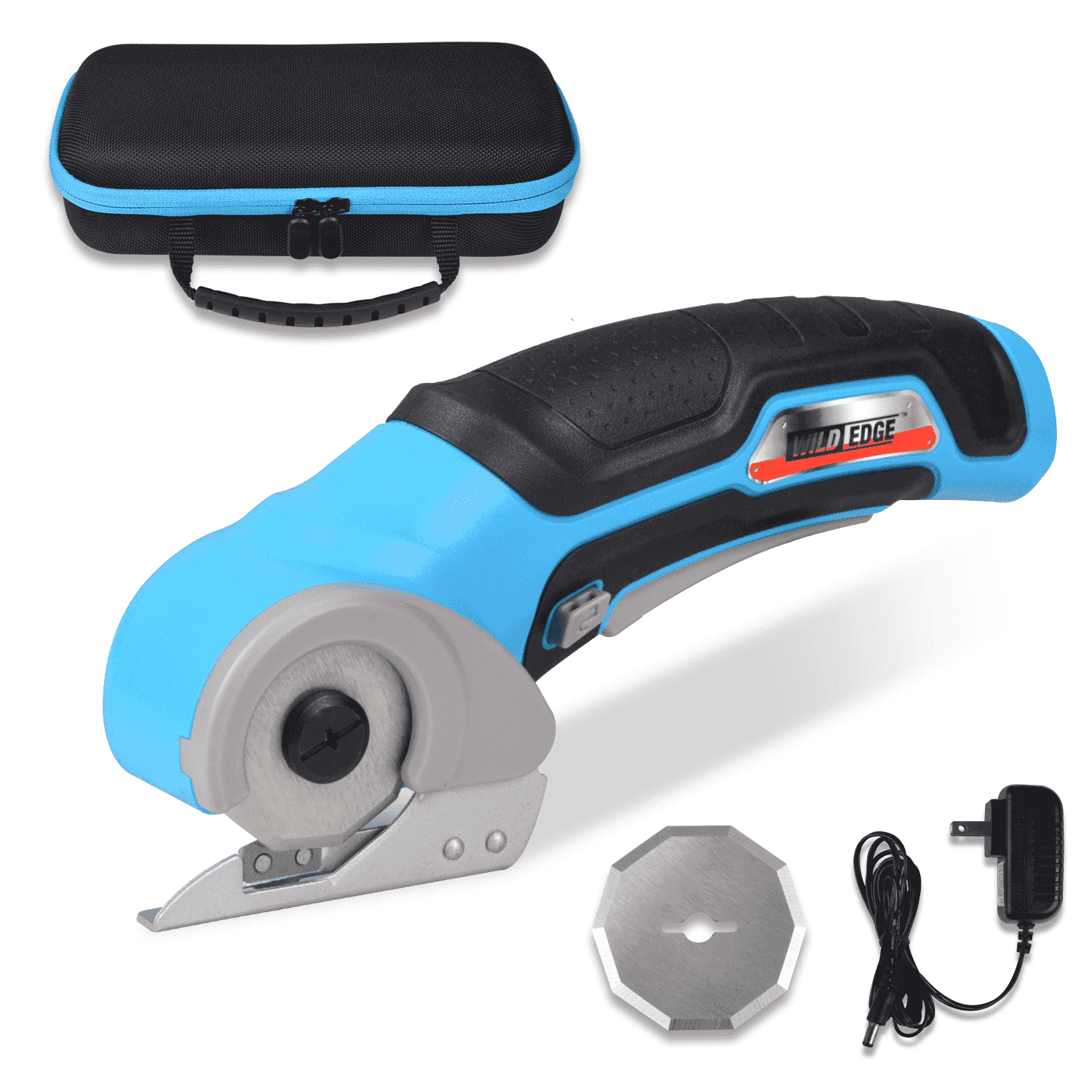 Wild Edge Electric Scissors, 4V 2.5 Ah High-Capacity Rechargeable ...