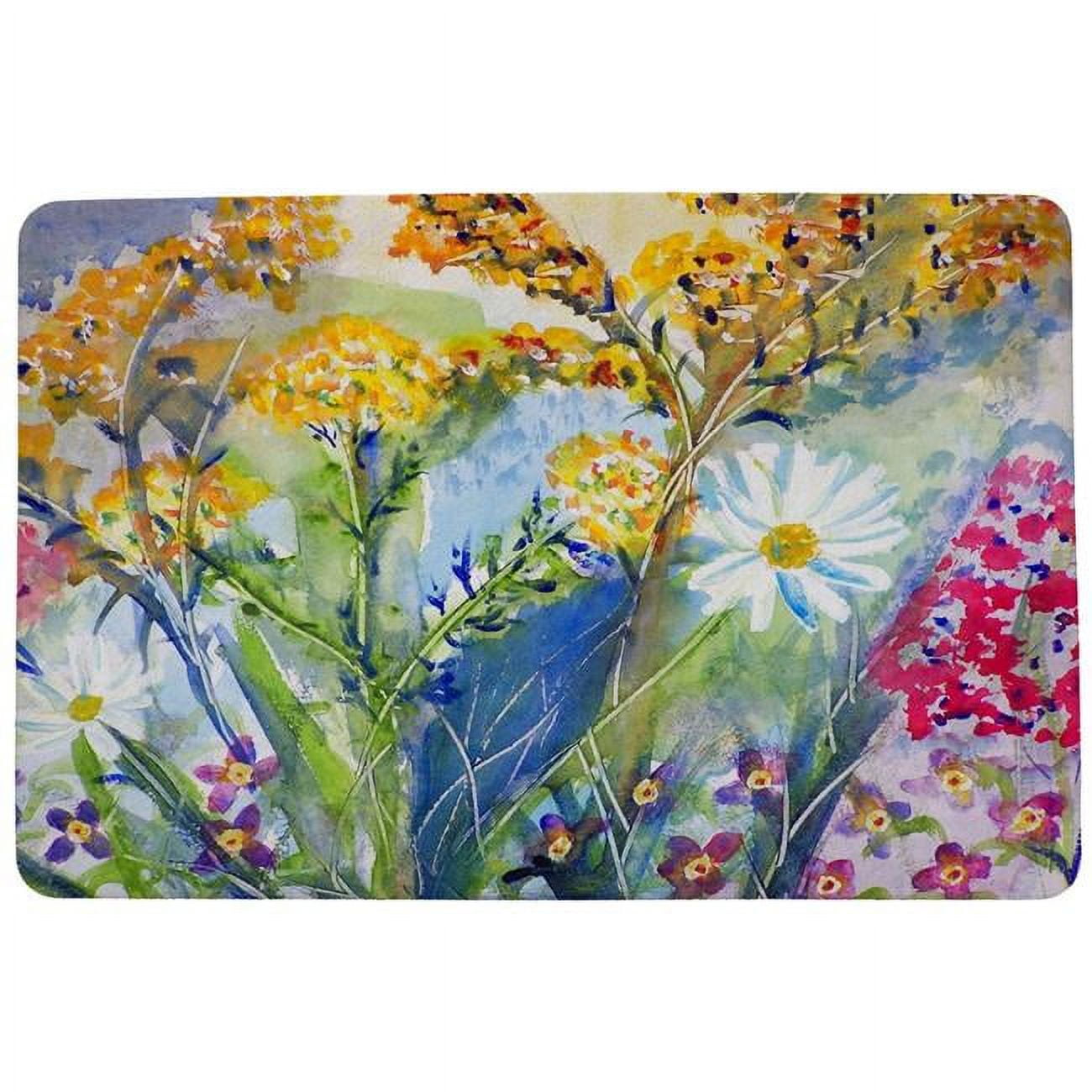 Wild Flower Door Mat - 18 x 26 in. - Walmart.com