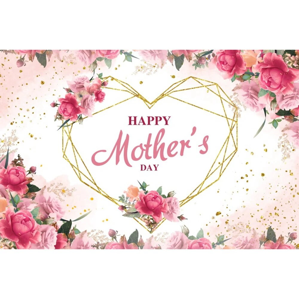 Wild Flower Happy Mother's Day Photography Backdrop Colorful Floral ...