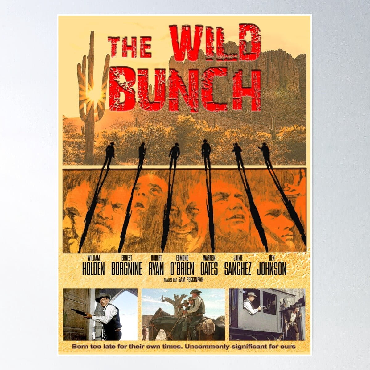 Wild Gang Poster Wall Art, Modern Wall Decor For Living Room Bedroom ...