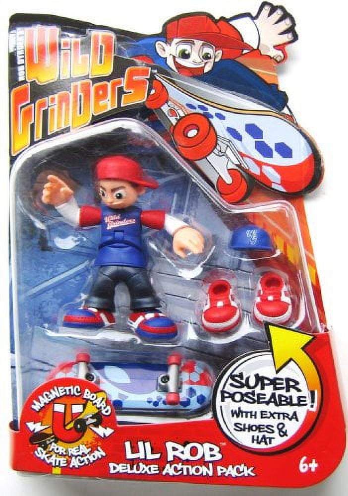 Wild Grinders Lil Rob Deluxe Action Pack - Walmart.com