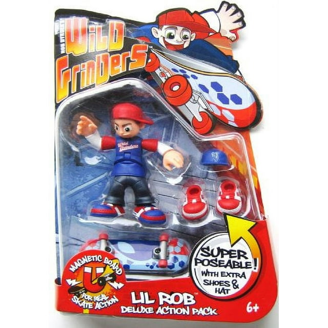 Wild Grinders Lil Rob Deluxe Action Pack - Walmart.com