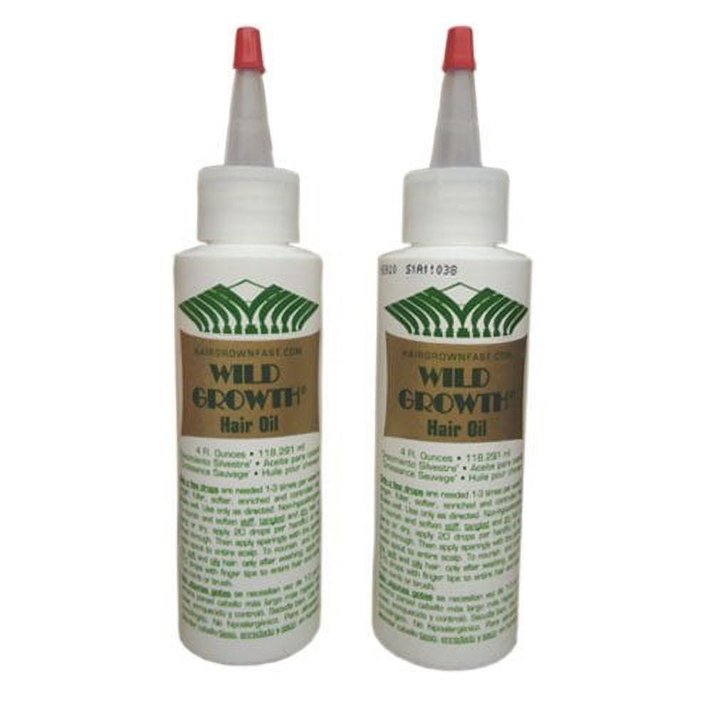 Wild Growth Hair Oil 4oz Pack of 2 - Walmart.com