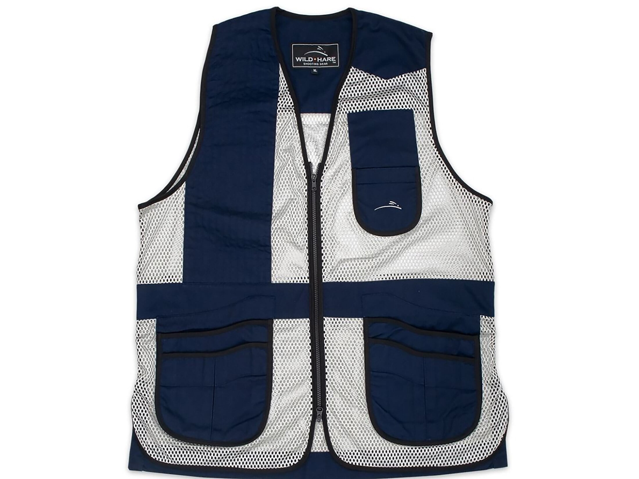 Wild Hare Heatwave Mesh Shooting Vest Right Hand Navy/Silver XL ...