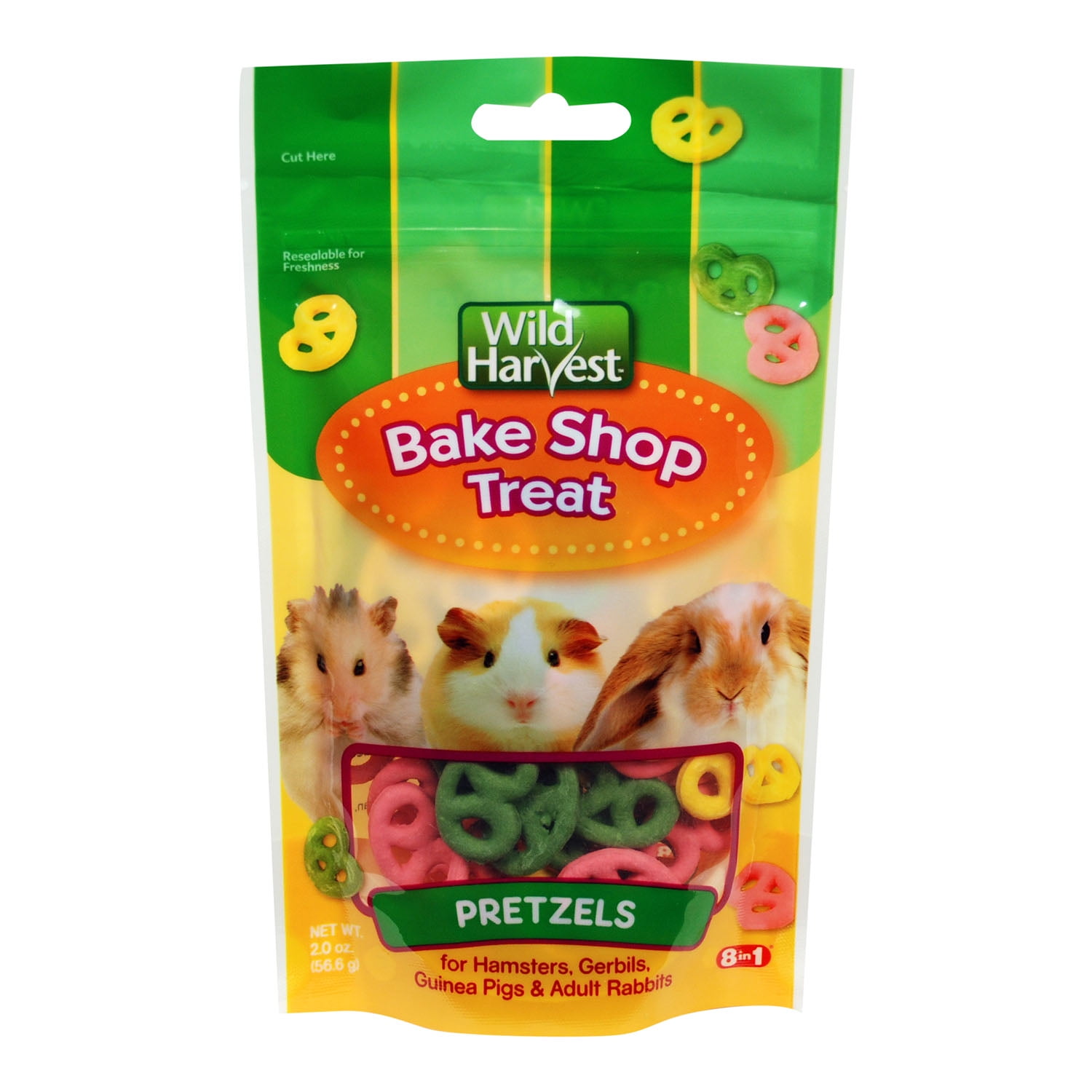 Wild Harvest Bake Shop Pretzel Treats for Small Animals, 2 oz - Walmart.com
