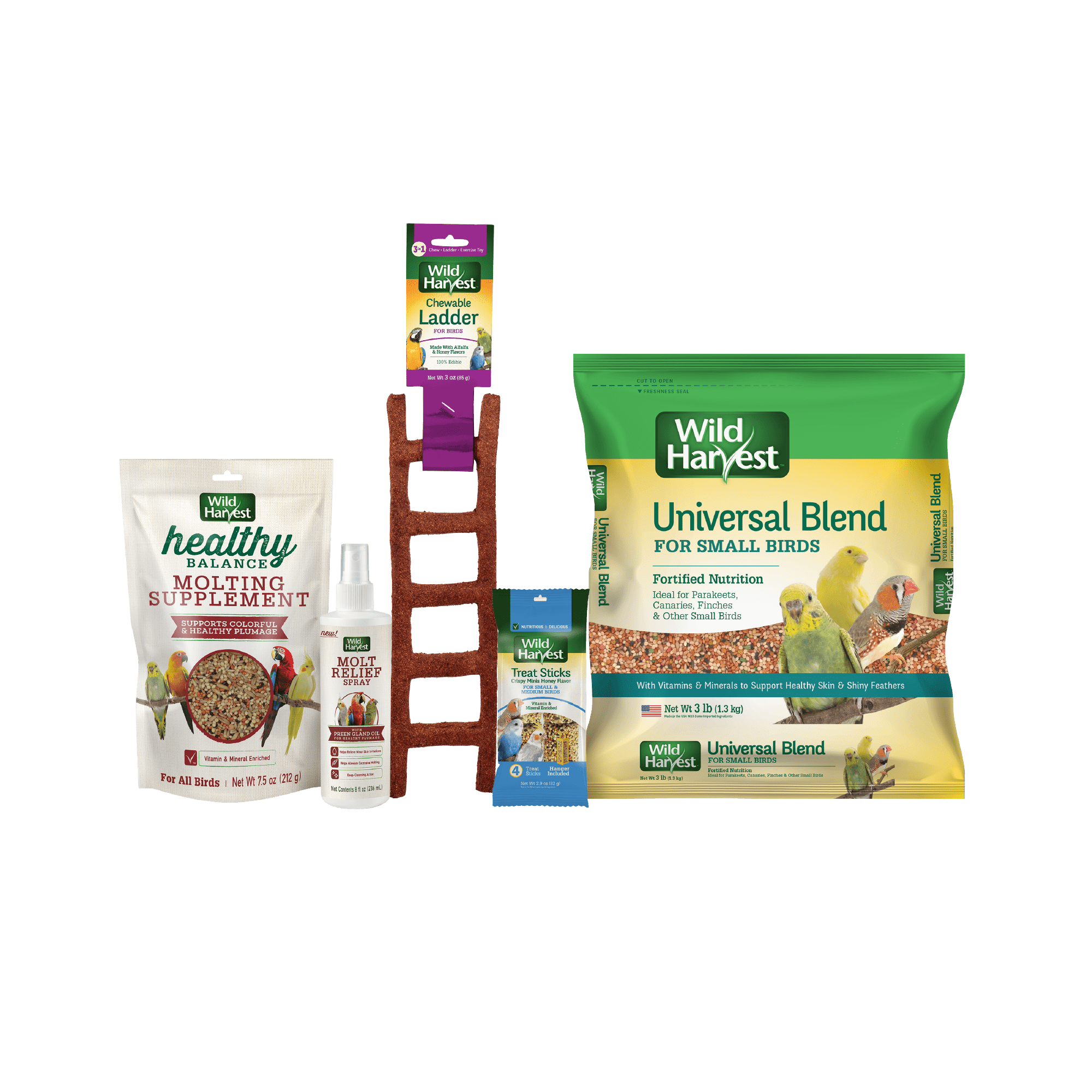 Wild Harvest Bird Starter Kit, 5 Items - Walmart.com