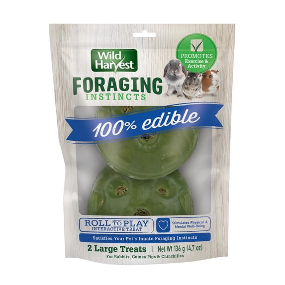 Wild Harvest Foraging Instincts Interactive Treat for Rabbits, Guinea ...
