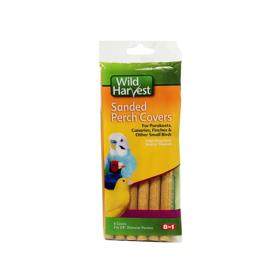 Wild Harvest Sanded Perch Covers, Pet Bird Accessories, 6 Ct - Walmart.com