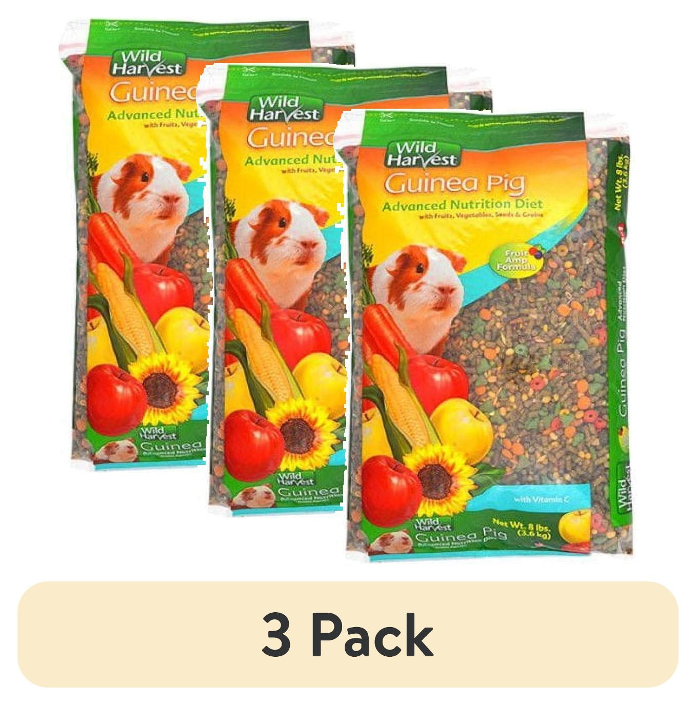 (3 pack) Wild Harvest Seeds, Pellets & Mix Guinea Pig Food, Vegetable ...