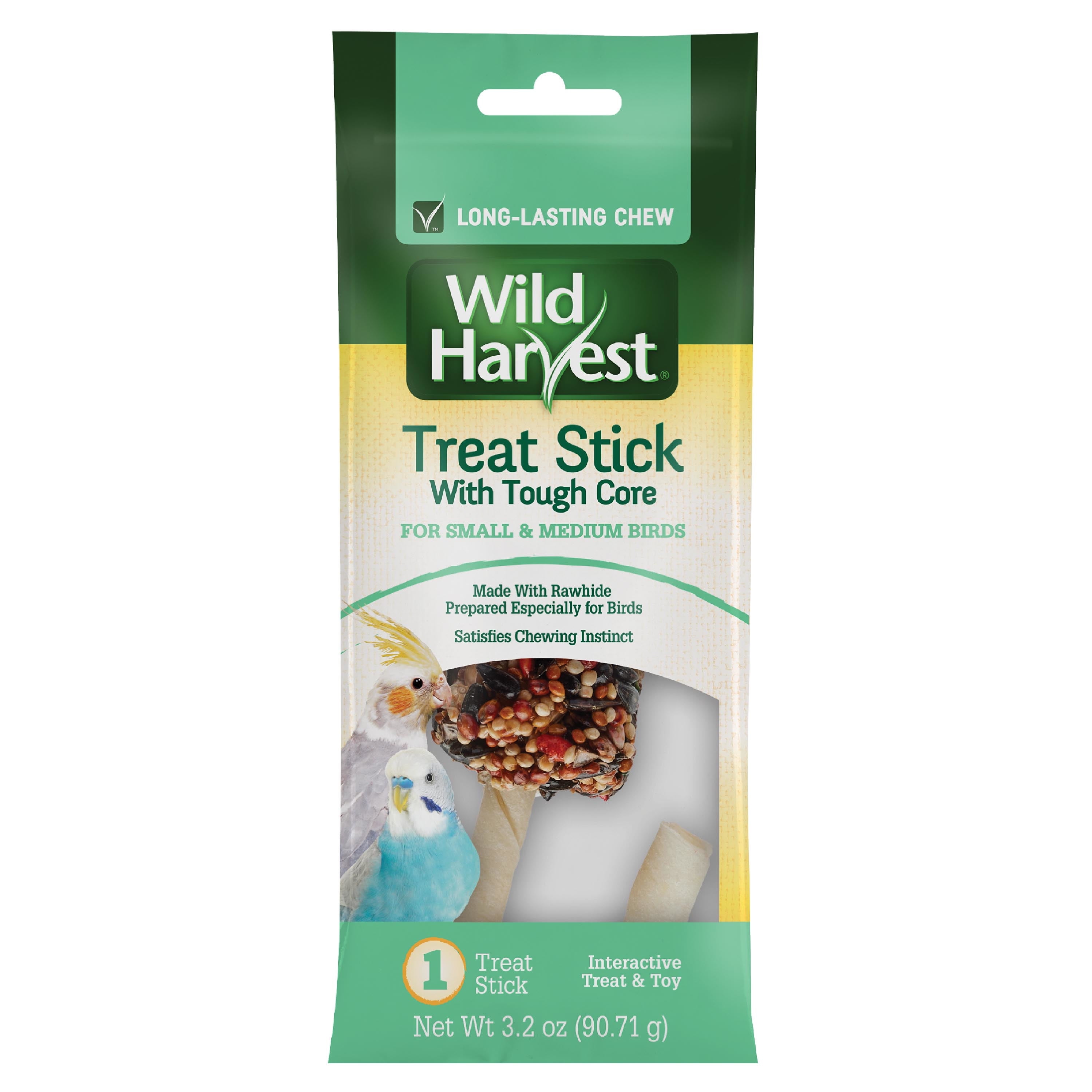 Wild Harvest Treat Stick, 100% Edible Interactive Treat and Toy, 1 ...