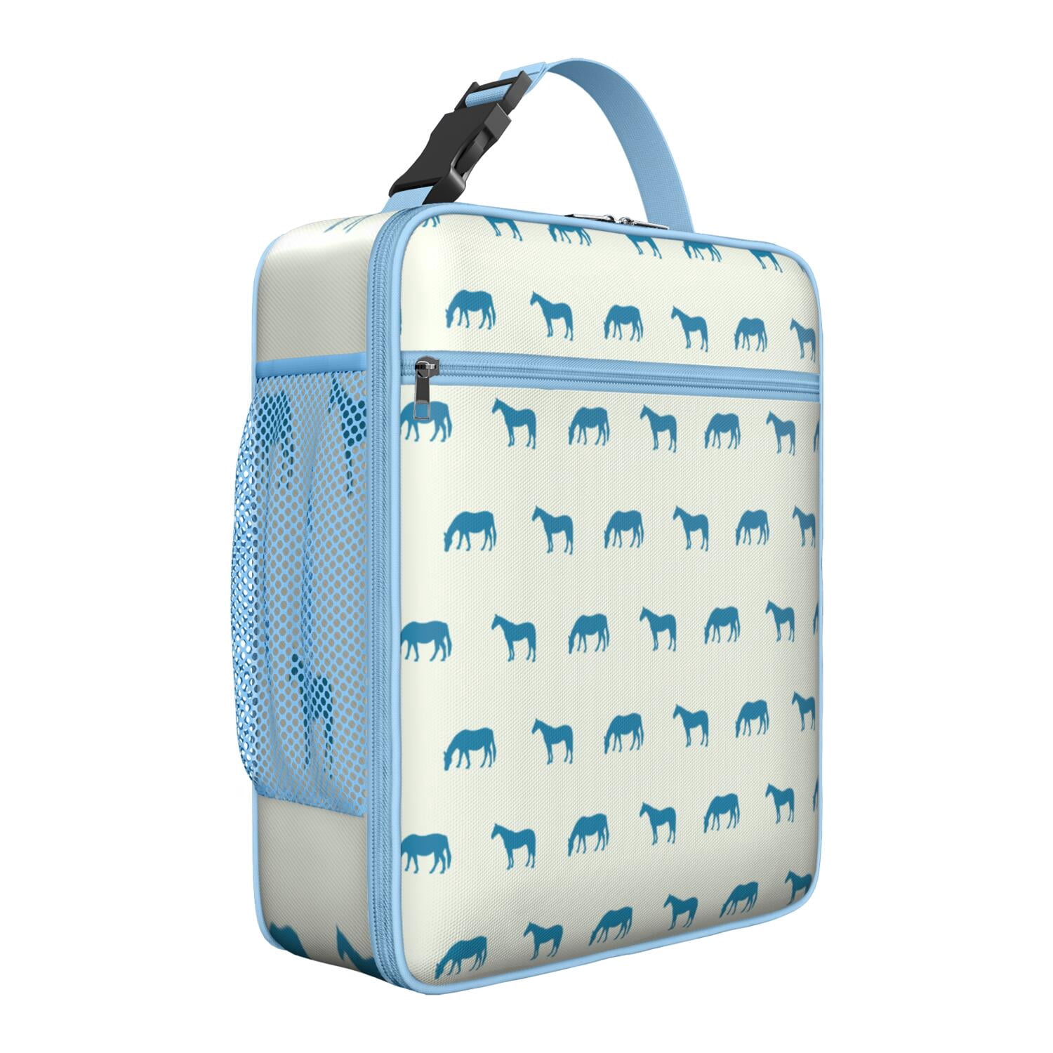 Wild Horse Lunch Box, Adorable Unicorn and Rainbow Print, Floral ...