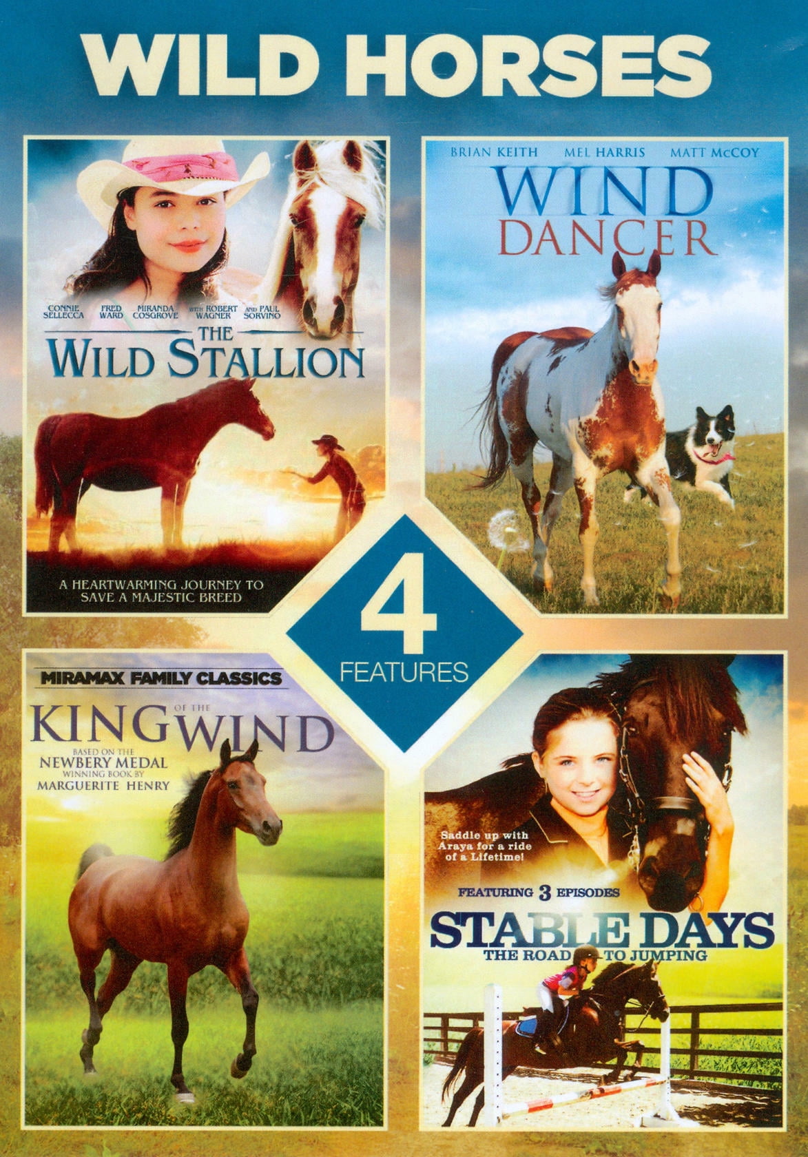 Wild Horses: The Wild Stallion / Wind Dancer / King Of The Wind ...