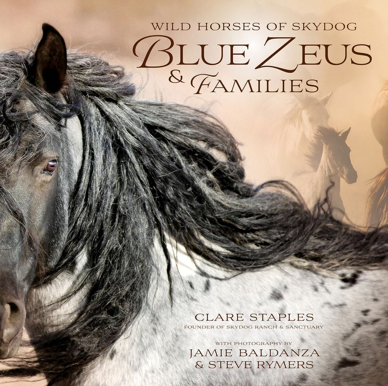 Free Shipping! Wild Horses of Skydog: Blue Zeus and Families ...