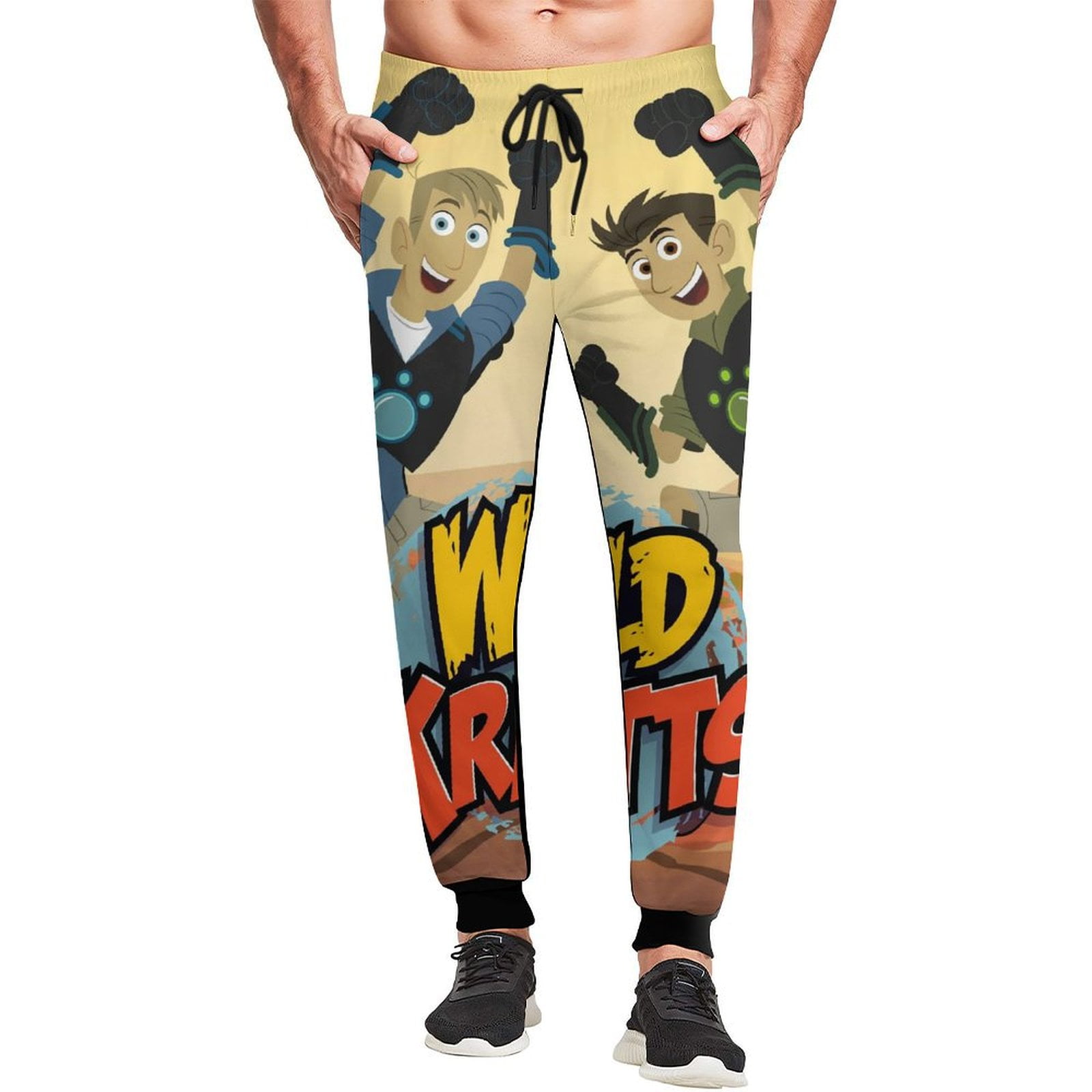 Wild Kratts Animated Mens Sweatpants Joggers Pants Workout Sports ...