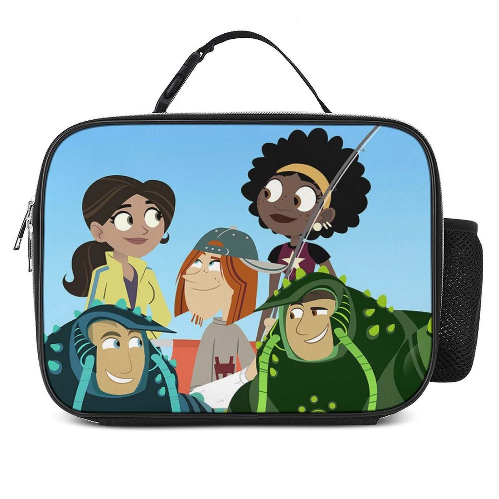 Wild Kratts Animation Insulated Lunch Bag Detachable Meal Bag Reusable ...