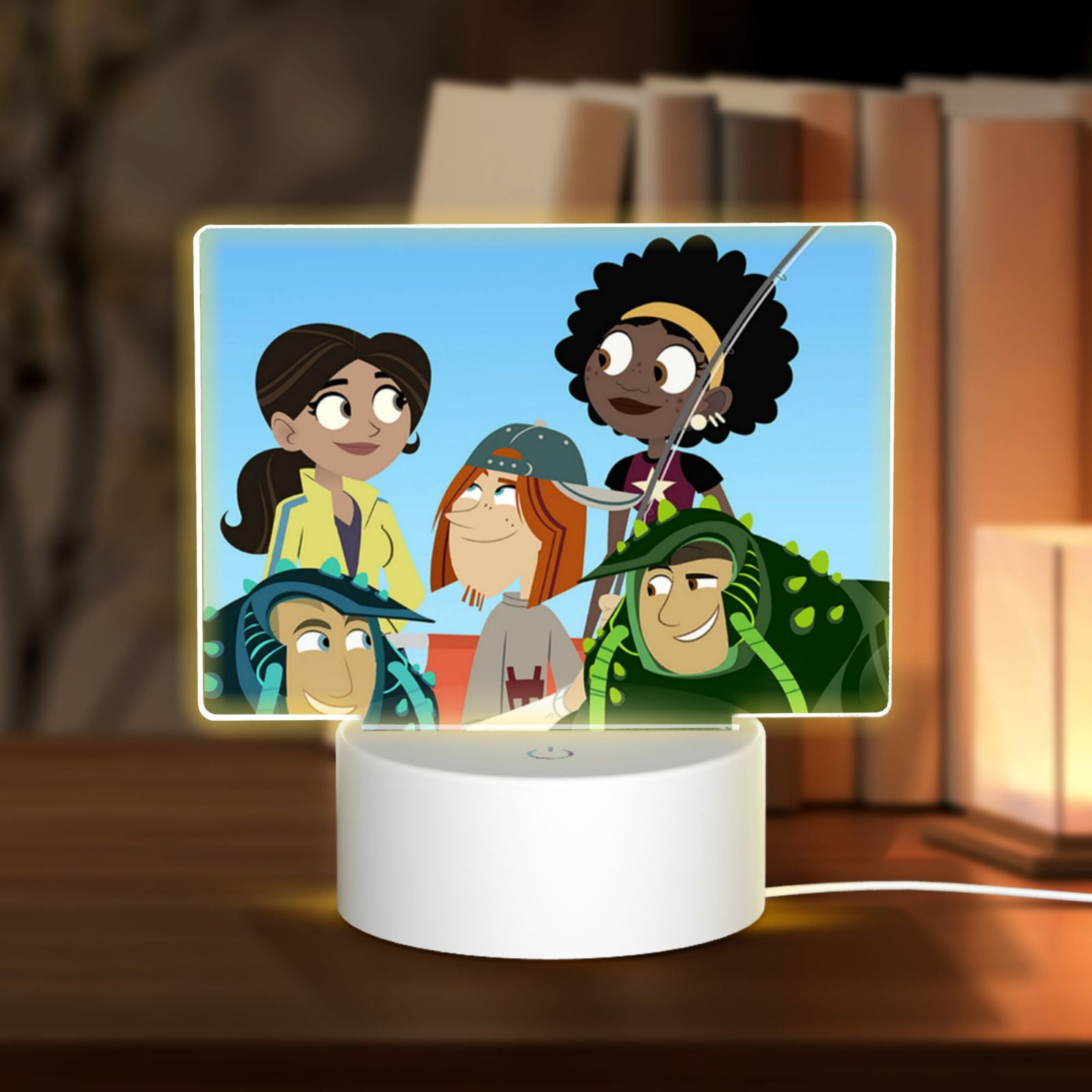 Wild Kratts Animation Rectangular Acrylic Night Light USB Cable Lamp ...