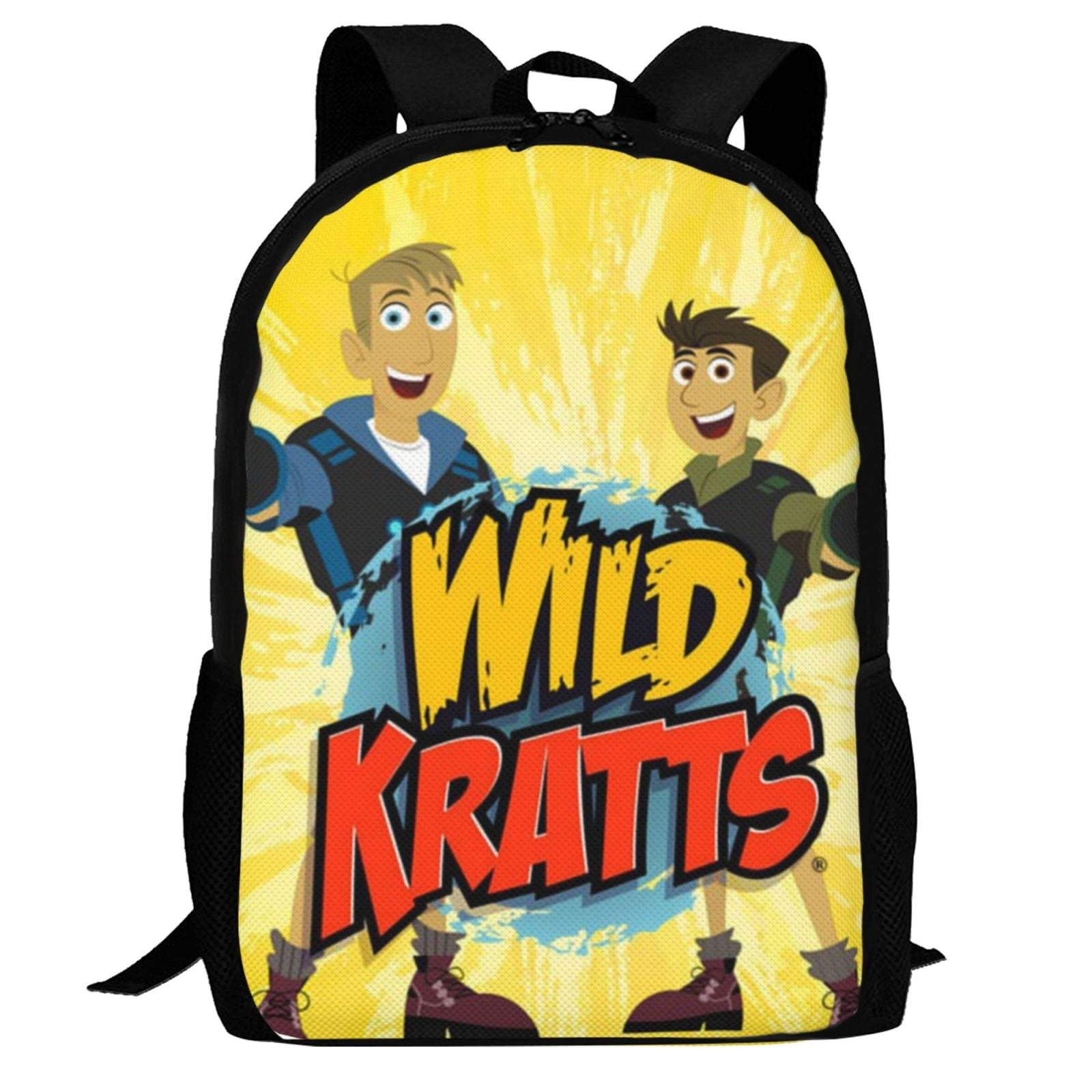 Wild Kratts Backpack, 3d Printed Laptop Backpack, Water Resistant ...