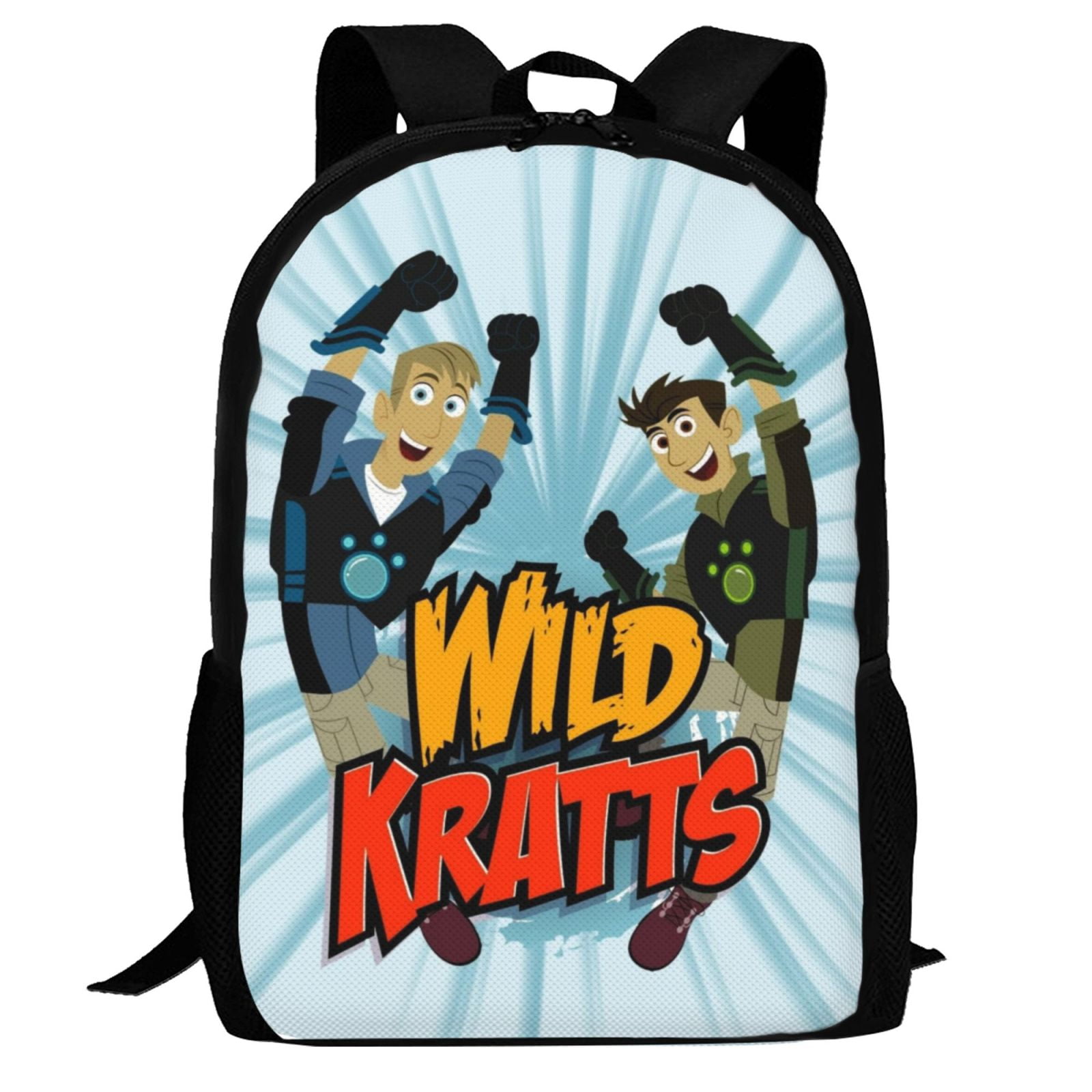 Wild Kratts Backpack, 3d Printed Laptop Backpack, Water Resistant ...