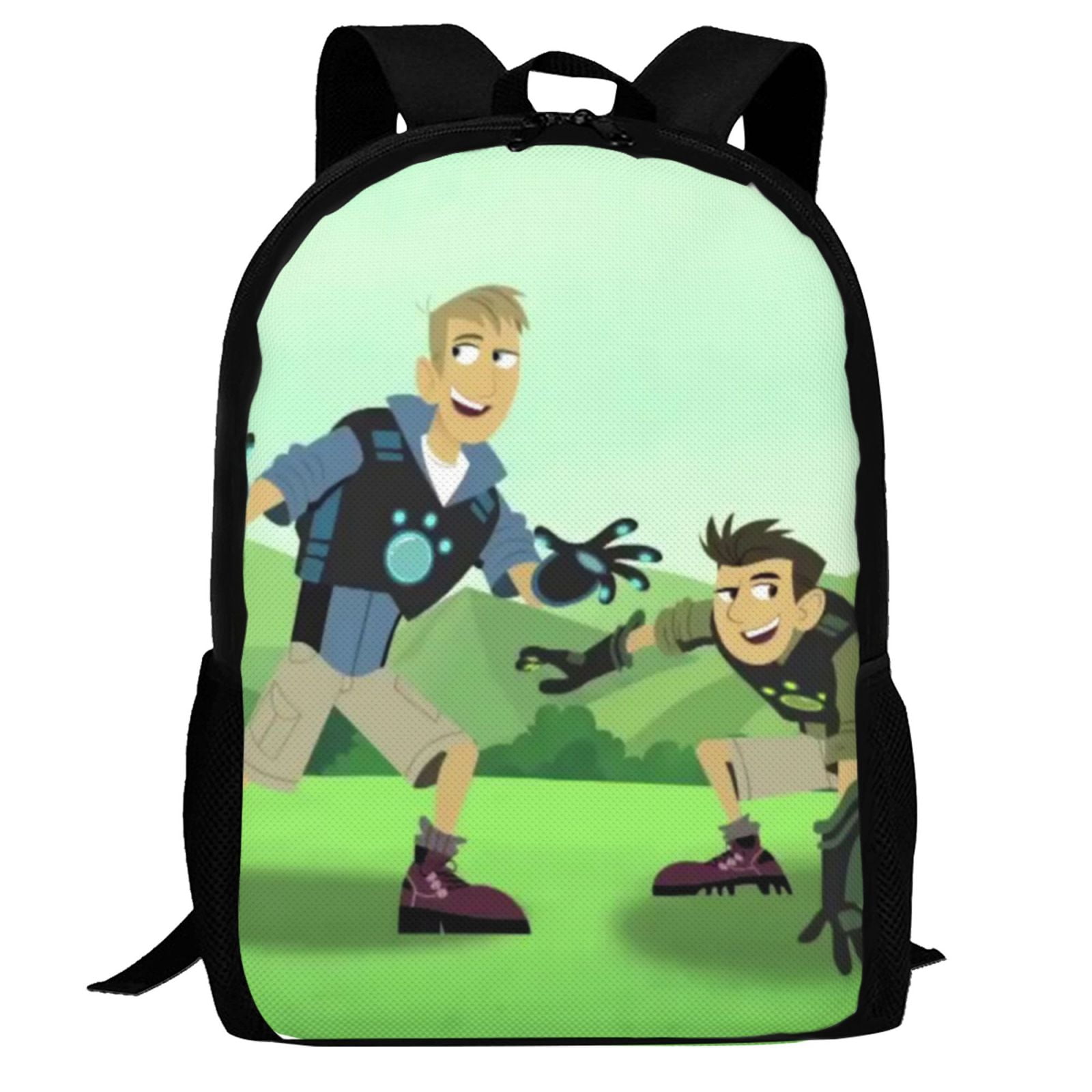 Wild Kratts Backpack, 3d Printed Laptop Backpack, Water Resistant ...