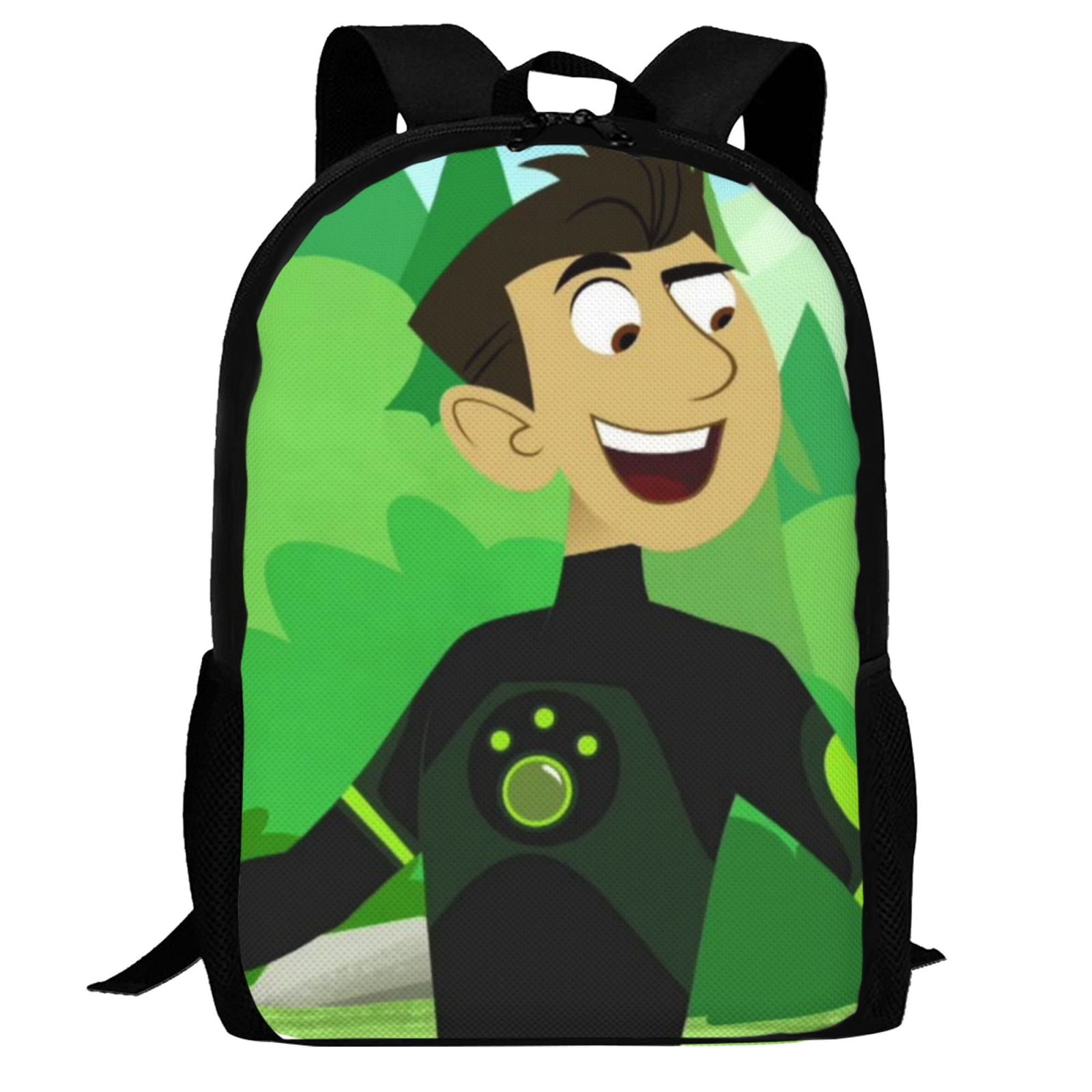 Wild Kratts Backpack, 3d Printed Laptop Backpack, Water Resistant ...