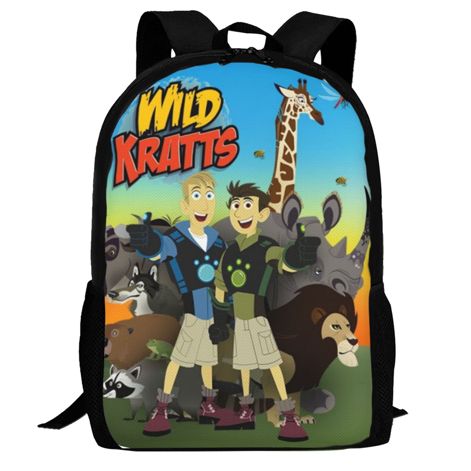 Wild Kratts Backpack, 3d Printed Laptop Backpack, Water Resistant ...