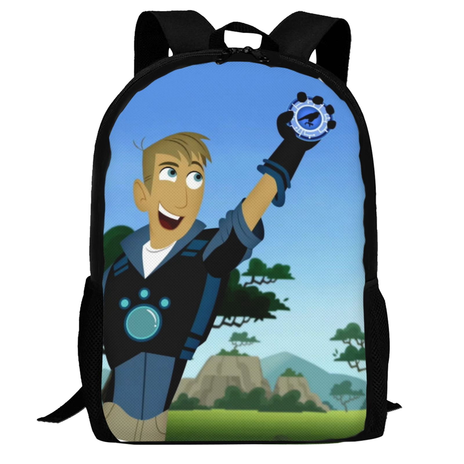 Wild Kratts Backpack, 3d Printed Laptop Backpack, Water Resistant ...
